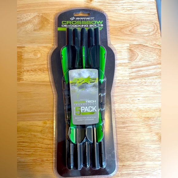 Other | Barnett Crossbows Decocking Bolts Evac Glowtech Single Use 5 ...